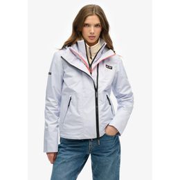 Superdry Outdoorjacke »HOODED MTN WINDBREAKER JKT« mit Kapuze Iced Purple Marl L L Windbreaker von Superdry