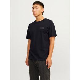 Jack & Jones PlusSize JACK & JONES PLUSSIZE T-Shirt »JJECORP LOGO TEE SS O-NECK NOOS PLS« mit Logo Print Black Detail:Small Print/Black 4XL 4XL Herren-T-Shirt von Jack &...