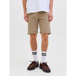 Jack & Jones JACK & JONES Shorts »JJIRICK JJORIGINAL SHORTS SQ 913 SN« im Five-Pocket Style Crockery S - N-Gr N-Gr S Short von Jack & Jones