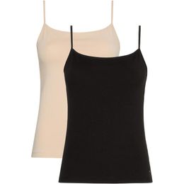 Tommy Hilfiger Underwear Spaghettitop »2 PACK CAMI« Packung, 2er, mit Logostickerei Black/Misty_Blush XL (42/44) XL (42/44) 2er-Pack Cami von TOMMY...
