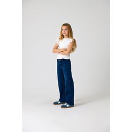 KIDS Only Weite Jeans »KOGSYLVIE CLEAN WDE LEG DNM BJ13964 NOOS« Dark Blue Denim 152 - N-Gr N-Gr 152 Jeans von Kids Only