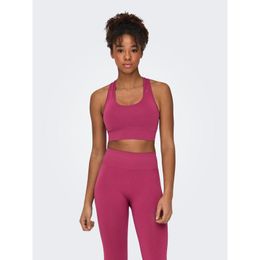 Only Play Sport-BH »ONPDAISY SEAM SPORTS BRA - NOOS« nahtlose Verarbeitung Beaujolais M (38) - N-Gr N-Gr M (38) Sport-BH von Only Play
