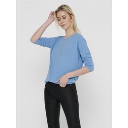 Only 3/4-Arm-Shirt »ONLGLAMOUR 3/4 TOP JRS NOOS« in lässiger Oversize-Form Allure Detail:MELANGE XS XS 3/4-Arm-Shirt mit Rundhalsausschnitt für...