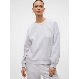 Véro Moda VERO MODA Sweatshirt »VMSONJA LS SWEAT JRS NOOS« Super Light Grey Melange M M Basic Sweater von Vero Moda