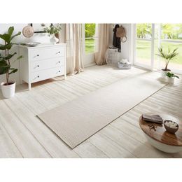 Hanse Home Läufer »Nature 600« rechteckig 5 mm Höhe Flachgewebe, In- & Outdoor, Rutschfest, Flur, Küche, Garten, Terrasse ivory Obermaterial: 100%...