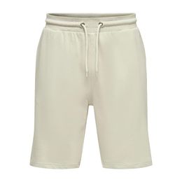 Only & Sons ONLY & SONS Sweatshorts »ONSNEIL SWEAT SHORTS« unifarben Silver Lining S - N-Gr N-Gr S Sweatshorts von ONLY & SONS