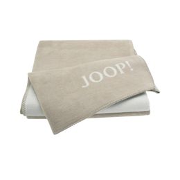 JOOP! Wohndecke-Doubleface JOOP! Uni-Doubleface beige Baumwollmischgewebe Maße (cm): B: 150 Bettwaren & Schlafzimmertextilien > » DeinBett