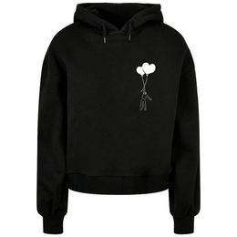 Merchcode Sweatshirt 'Love In The Air' female Black size XS