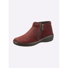 airsoft modern+ Damen Stiefelette wind- und wasserabweisend, bordeaux, Gr&ouml;&szlig;e 40