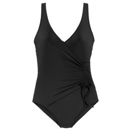 Lascana Damen Badeanzug, schwarz, Gr&ouml;&szlig;e 40D