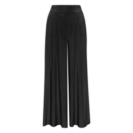 Buffalo Damen Palazzohose, schwarz, Gr&ouml;&szlig;e 44