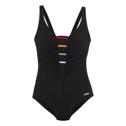 Lascana Damen Badeanzug, schwarz, Gr&ouml;&szlig;e 38C