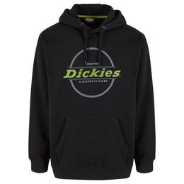Dickies Sweatshirt Herren Gr&ouml;&szlig;e L hellgrau / limette / schwarz