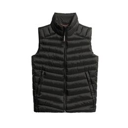 Superdry Weste 'Fuji' Herren Größe XL schwarz