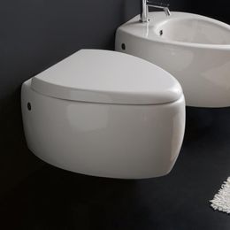 Scarabeo Moai Wand-WC, 8604BK,