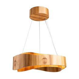 Elstead Lighting Horizon Pendelleuchte, LED rund, QN-HORIZON-RING-LED-60-TEAK,