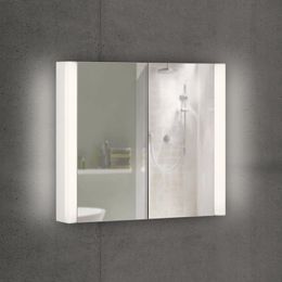Schneider EASY Spiegelschrank, 2 Türen, 175.080.02.0201, ELS1 80/1/LED