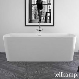 Tellkamp Komod freistehende Rechteck-Badewanne, 0100-279-00-A/CR,