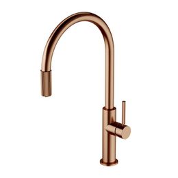 Omnires SWITCH K&uuml;chenarmatur mit Filtersystem, schwenkbar, SW9057-FD1CPB,