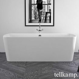 Tellkamp Komod freistehende Rechteck-Badewanne, 0100-079-S0-A/CR,