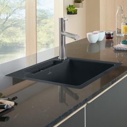 Villeroy & Boch Villeroy & Boch Siluet 50 S Flat K&uuml;chensp&uuml;le, 33451FR7HL2,