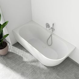 evineo ineo4 Eck-Badewanne L: 170 B: 80 cm, Raumecke links, BE4026WM,