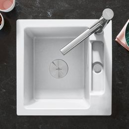 Villeroy & Boch Villeroy & Boch Siluet 50 S Flat K&uuml;chensp&uuml;le, 33451FRWHL1,