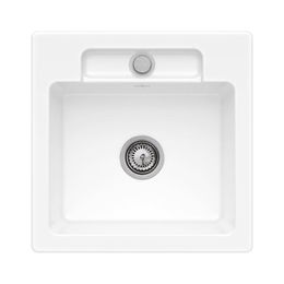 Villeroy & Boch Villeroy & Boch Siluet 50 S Flat K&uuml;chensp&uuml;le, 33451FRWHL12,