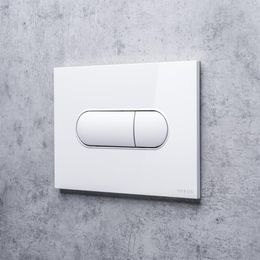 neeos FP20 Bet&auml;tigungsplatte f&uuml;r WC, 16604WH,