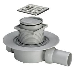 Viega Advantix Badablauf, Komplett-Set, für Standardinstallation DN 50, 583248,