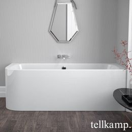 Tellkamp Thela Eck-Badewanne mit Verkleidung, 0100-047-0B-AUF/CR,
