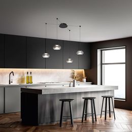 Fabas Luce Brena Pendelleuchte, LED 4-flammig, rund, 3755-49-241,