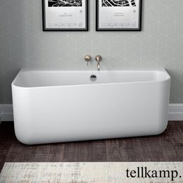 Tellkamp Koeko Vorwand-Badewanne mit Verkleidung, 0100-041-00-AUF/CRWM,