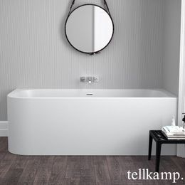 Tellkamp Thela Eck-Badewanne mit Verkleidung, 0100-247-0B-A/CRWM,
