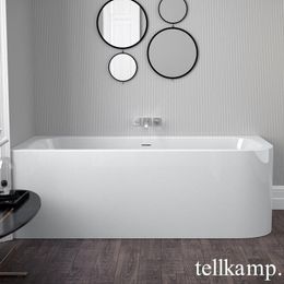 Tellkamp Thela Eck-Badewanne mit Verkleidung, 0100-248-0B-A/CR,
