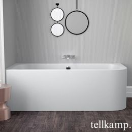 Tellkamp Thela Eck-Badewanne mit Verkleidung, 0100-048-00-A/CRWM,