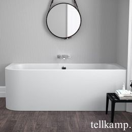 Tellkamp Thela Eck-Badewanne mit Verkleidung, 0100-047-0B-A/CRWM,