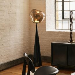 Tom Dixon Melt Stehleuchte, LED, MES01G+CONF03BKUN+LEDFC11UN, MES01GO-FUN03M2