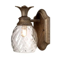 Elstead Lighting Plantation Wandleuchte, G9, HK-PLANT-BATH-PZ,