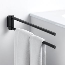 KEUCO Plan Black Selection Handtuchstange, 14918370000,