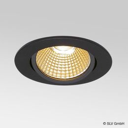 SLV New Tria Deckeneinbauleuchte, LED rund, 1003065,