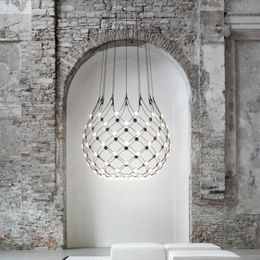 Luceplan Mesh Pendelleuchte, LED, 1D86KT105001, D86N