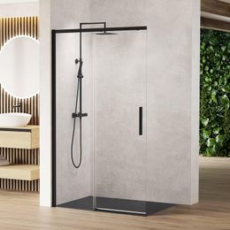 rivea Dia Schiebet&uuml;r 2-teilig f&uuml;r Eckeinstieg, Seitenwand oder Nische B: 120 H: 200 cm, Anschlag links, BR0612BM,