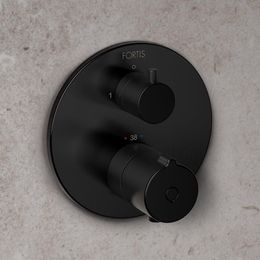 Fortis round NEW Thermostat f&uuml;r 2 Verbraucher, f&uuml;r Toya Grundk&ouml;rper, 78691THBB,