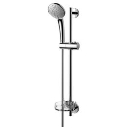 Ideal Standard Idealrain Brausegarnitur mit Stange und Ablage, 3 Strahlarten, B9415AA,