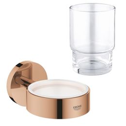 Grohe Essentials Zahnputzbecher, 40369DA1+40372001,
