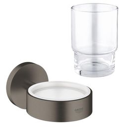 Grohe Essentials Zahnputzbecher, 40369AL1+40372001,