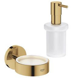 Grohe Essentials Seifenspender, 40369GL1+40394GL1,