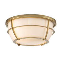 Elstead Lighting Chance Deckenleuchte, E27, QZ-CHANCE-F-PNBR,