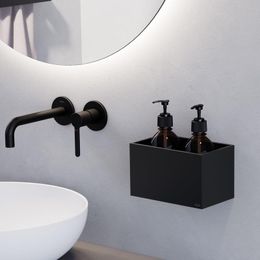 Viverso AGA Design U Ablage mit Seifenspender, AU2420BM#Set5,